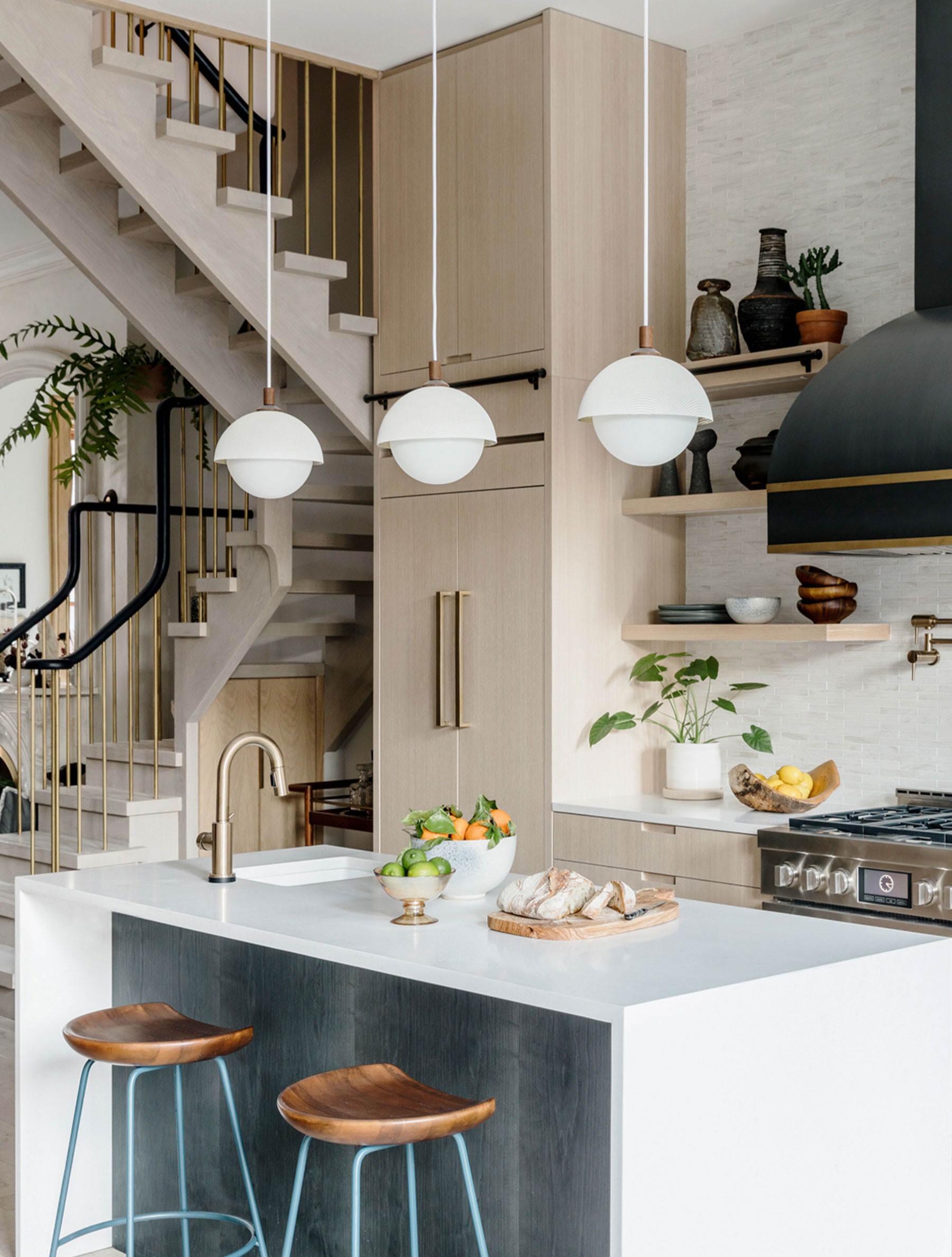 Pendant Lights Over Bar