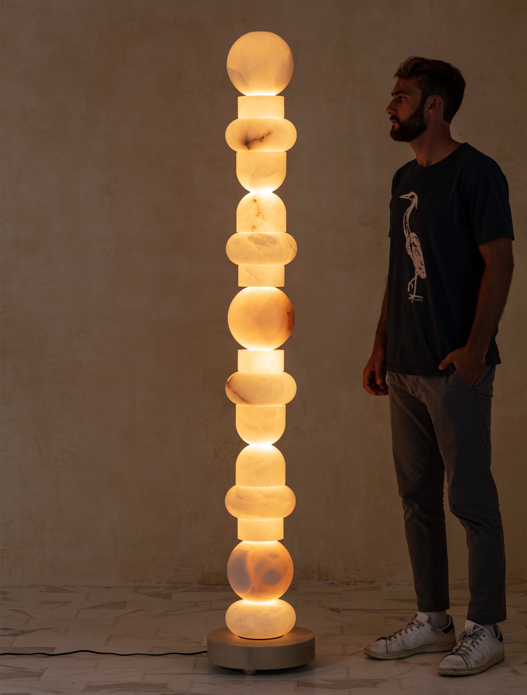 Alabaster Totem 16
